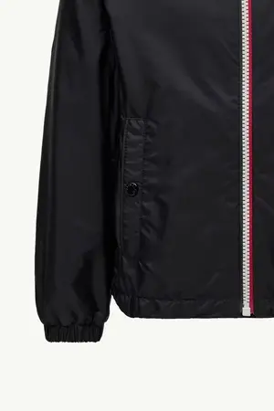 Moncler Hooded Rain Jacket - Black
