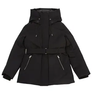 Mackage Hooded Belted Down Jacket