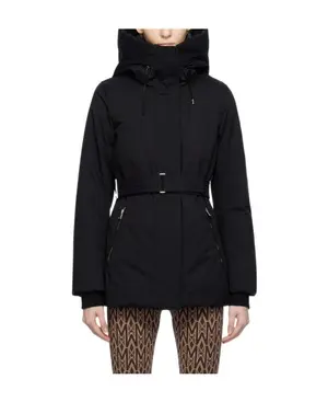 Mackage Hooded Belted Down Jacket