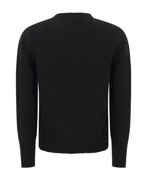 Max Mara Cashmere Turtleneck Sweater With Ribbed Edges