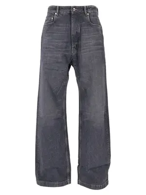 Rick Owens Straight-leg Jeans - Washed Grey