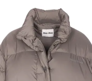 Miu Miu Quilted Stand Collar Jacket - No