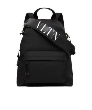 Valentino Garavani Vltn Nylon Backpack - Black