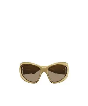 Balenciaga Square Frame Sunglasses - Brown