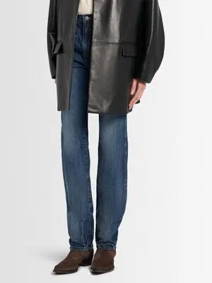 Khaite Jane" Suede Cowboy Boots