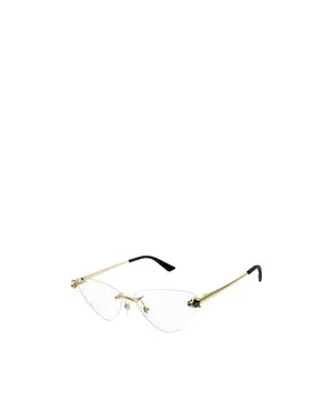 Cartier Rimless Cat-eye Eyeglasses