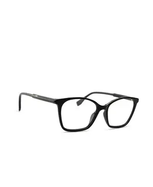 Fendi Polished Effect Square Frame Eyeglasses