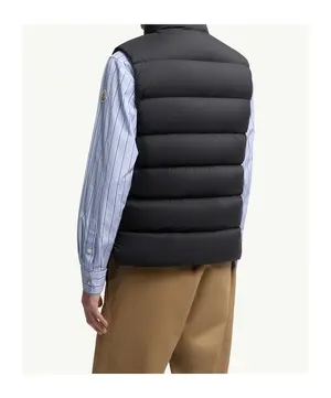 Moncler Tibb Down Vest - Black