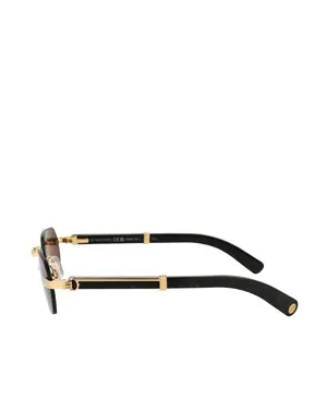 Cartier Rimless Octagon Sunglasses