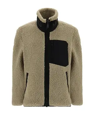 Moose Knuckles Saglek Zip-up Fleece Sweatshirt