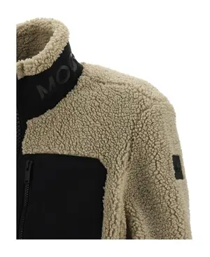 Moose Knuckles Saglek Zip-up Fleece Sweatshirt