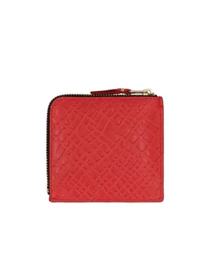 Comme Des Garçons All-over Embossed Detail Wallet