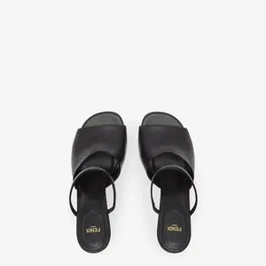 Fendi Sculptural Heel Sandals