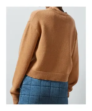 Gucci Logo Intarsia Crewneck Knit Sweater