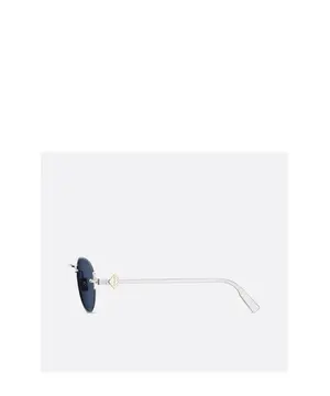 Dior Cd Diamond Round Frame Sunglasses