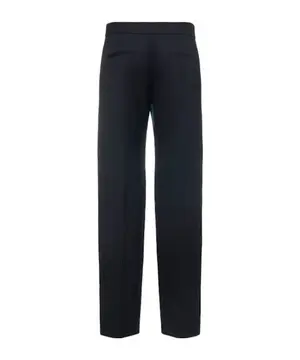 Khaite Callen Virgin Wool Blend Straight Leg Pants