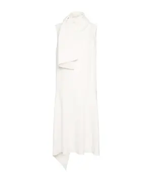 Khaite Loell Acetate Blend Midi Dress