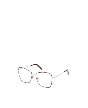 TOM FORD Geometric Frame Eyeglasses - White