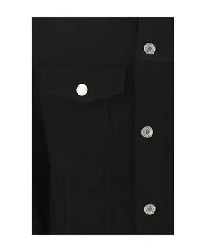 Ami Long-sleeve Wool Jacket - Black