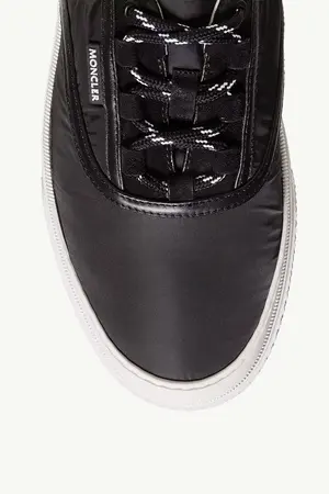 Moncler Vera Leisure Padded Sneakers - Black