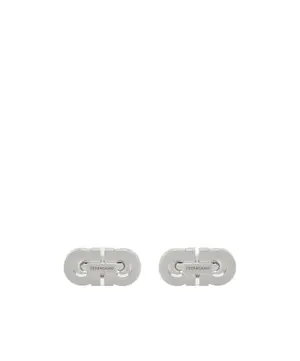 FERRAGAMO Double Gancini Cufflinks