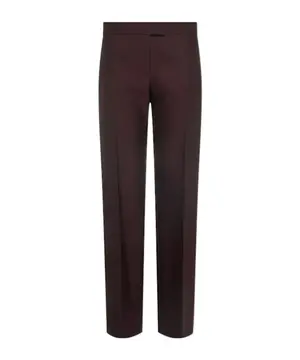 Khaite Callen Wool Silk Straight Pants