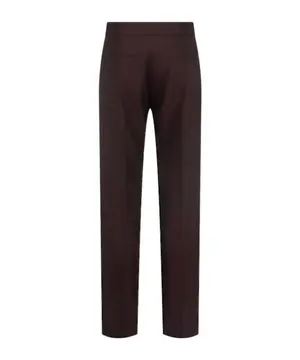 Khaite Callen Wool Silk Straight Pants