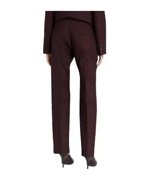 Khaite Callen Wool Silk Straight Pants