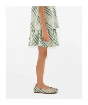Burberry Check Cotton Shorts