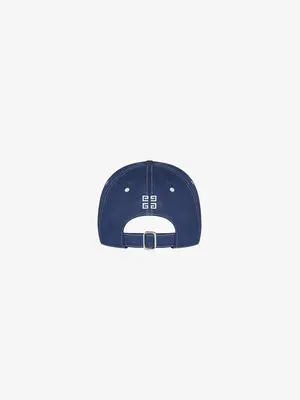 Givenchy Embroidered Denim Baseball Cap