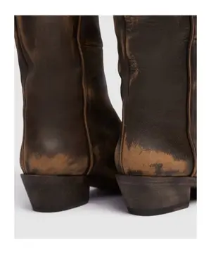 Khaite Over-the-knee Leather Boots - Brown