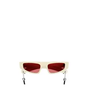 Gucci Cat Eye Frame Sunglasses - Nude