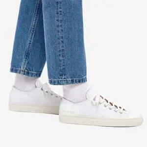 COMMON PROJECTS Low-cut Casual Sneakers With Gold Logo Detailing