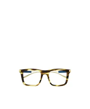 Gucci Square Frame Eyeglasses - Brown