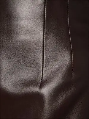 Khaite Daemon Leather Skirt