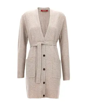 Max Mara Long-sleeved Knitted Cardigan