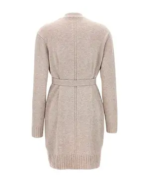 Max Mara Long-sleeved Knitted Cardigan