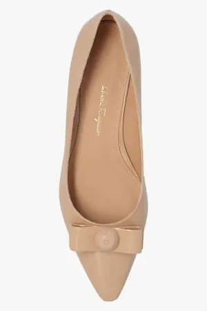 FERRAGAMO Bow Detail Flat Shoes