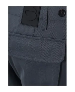 Coperni High Waist Wide-leg Cargo Trousers