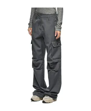 Coperni High Waist Wide-leg Cargo Trousers