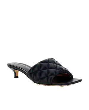 Bottega Veneta Padded Heeled Sandals
