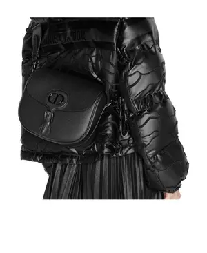 Dior Bobby Medium Shoulder Bag In Grained Cowhide Leather
