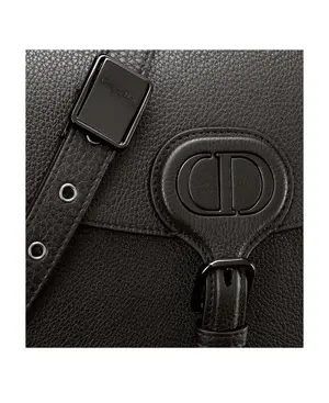 Dior Bobby Medium Shoulder Bag In Grained Cowhide Leather