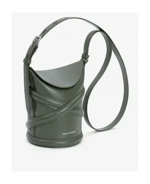 Alexander McQueen Leather Logo-print Bag