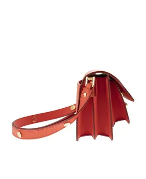 Marni Trunk Foldover Shoulder Bag