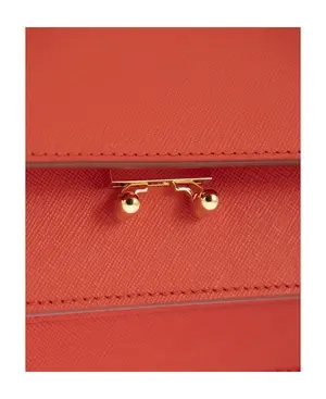 Marni Trunk Foldover Shoulder Bag