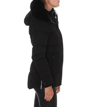 Moose Knuckles Puffer Jacket With Fur Trimmed Hood