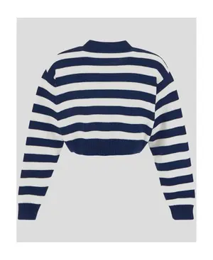 Kenzo Striped V-neck Knitted Cardigan