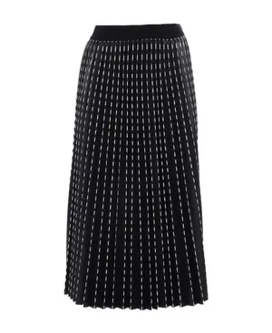 Ermanno Scervino Pleated Midi Skirt