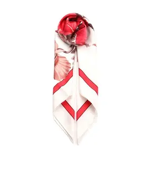 FERRAGAMO Pattern Silk Scarf